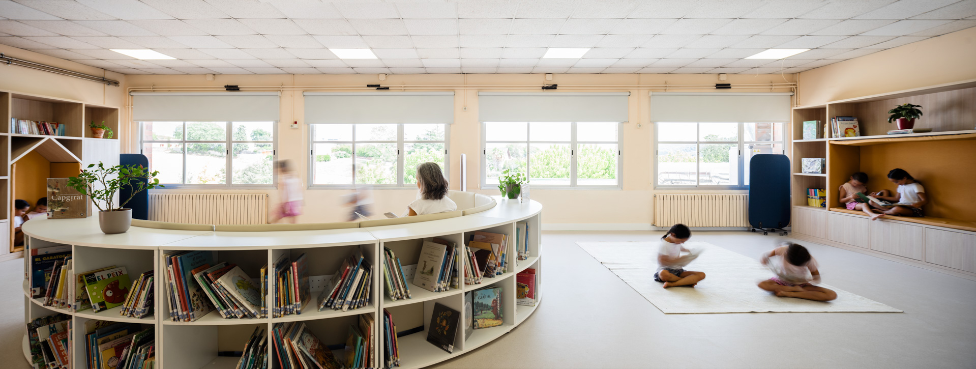 Diseño de bibliotecas escolares para la comprensión lectora| Efebé